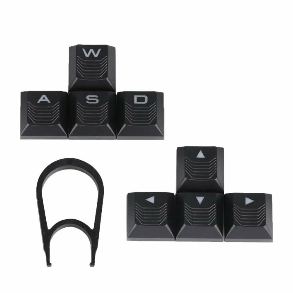 Прозрачные клавиши WASD и стрелок