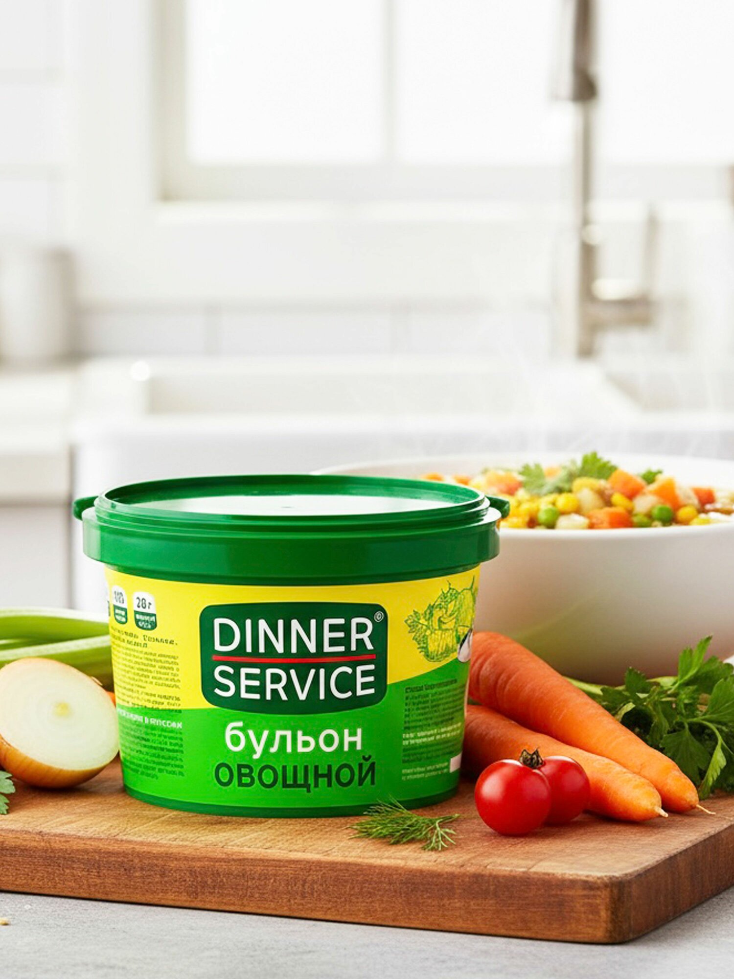 DINNER SERVICE Бульон овощной, 2 кг
