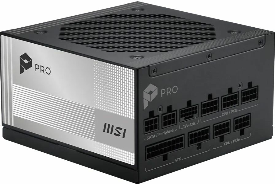 Блок питания компьютера MSI PRO A1000PL PCIE5