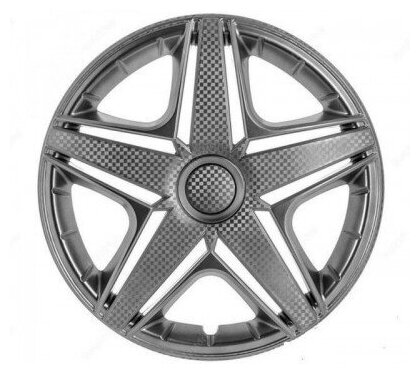 Колпаки R15 NHL STAR 4шт карбон