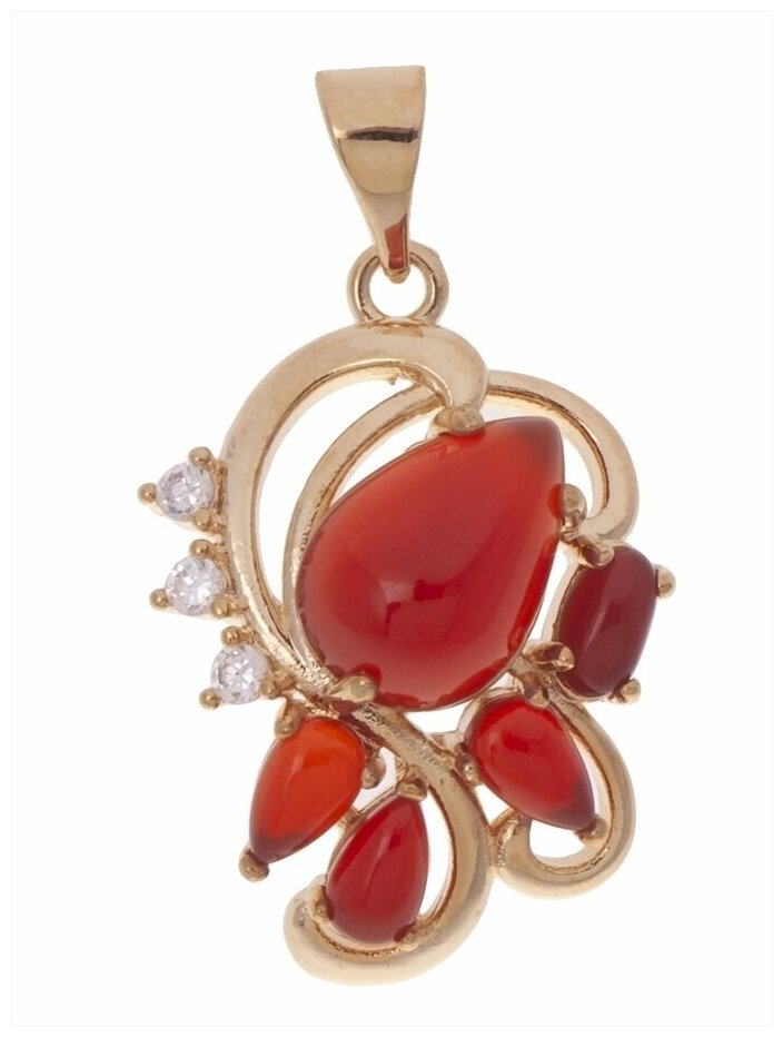 Подвеска Lotus Jewelry, агат