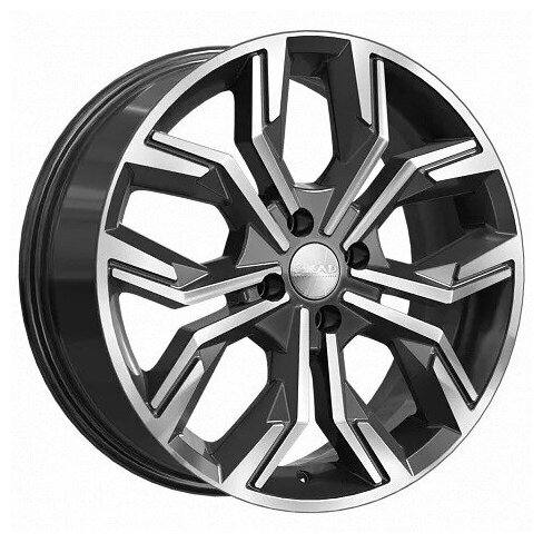 Диск колёсный амиата алмаз 7х17 4х100х54.1 ЕТ45, арт. 3891105