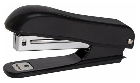 12 шт. Степлер №10 STAFF "Profit", до 12 листов, с антистеплером, черный, 228737