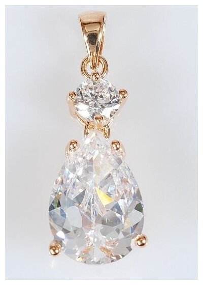 Подвеска Lotus Jewelry, горный хрусталь