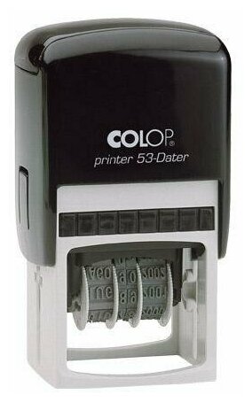 Датер COLOP Printer 53 Dater со свободным полем 30х45, 3мм