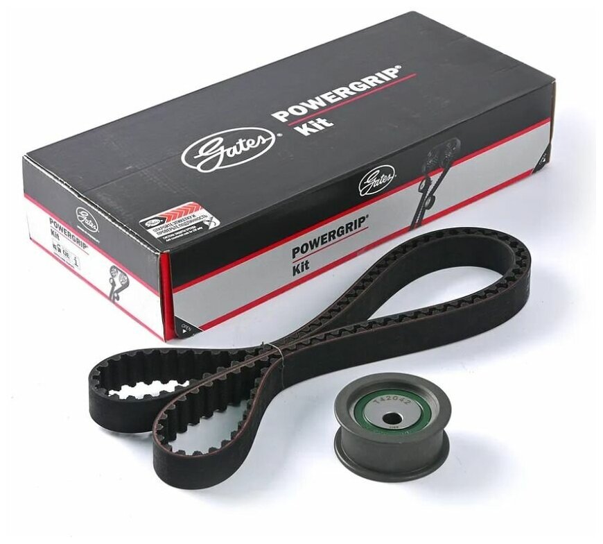 РК ГРМ "GATES" ВАЗ 2108-11, 13-15, Калина 8кл, Ока (ролик+ремень) - Gates арт. K015521