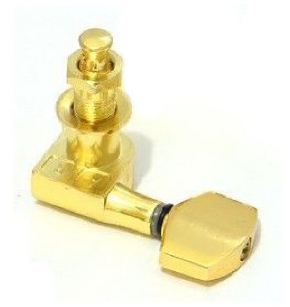 Колки 3+3 для акустической гитары Alice AS-016JP, маленький бутон, золото