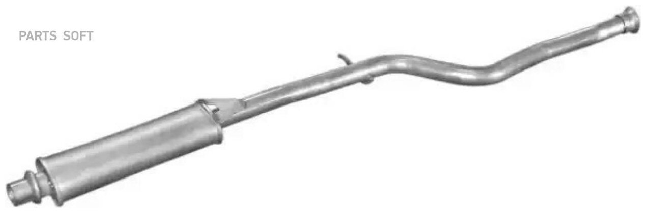 Глушитель средняя часть Polmostrow арт. 1913