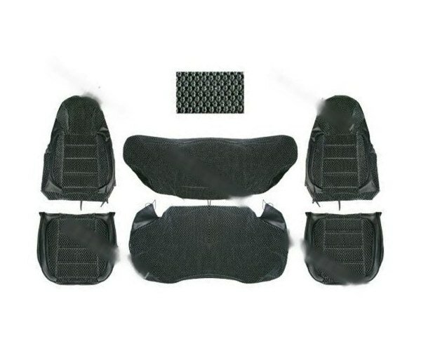 Чехлы 21213 велюр/кожзам спинка раздельная с улучшенной воздухопроницаемостью