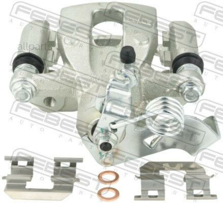 FEBEST 1277-SBRL Суппорт тормозной задний L (со скобой) HYUNDAI ACCENT 11 (2010-2014) FEBEST 1277-SBRL