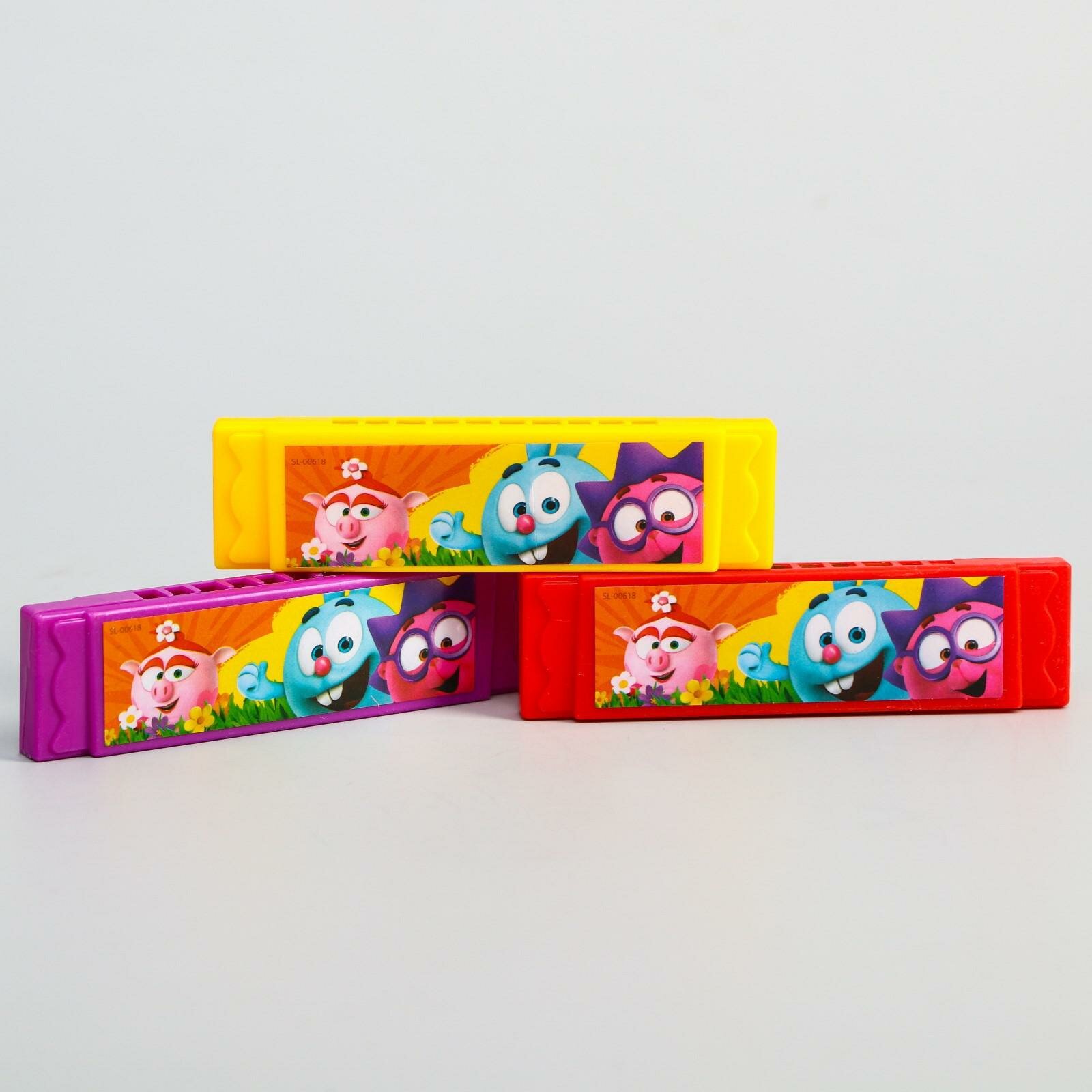 Гармошка губная, микс, Смешарики