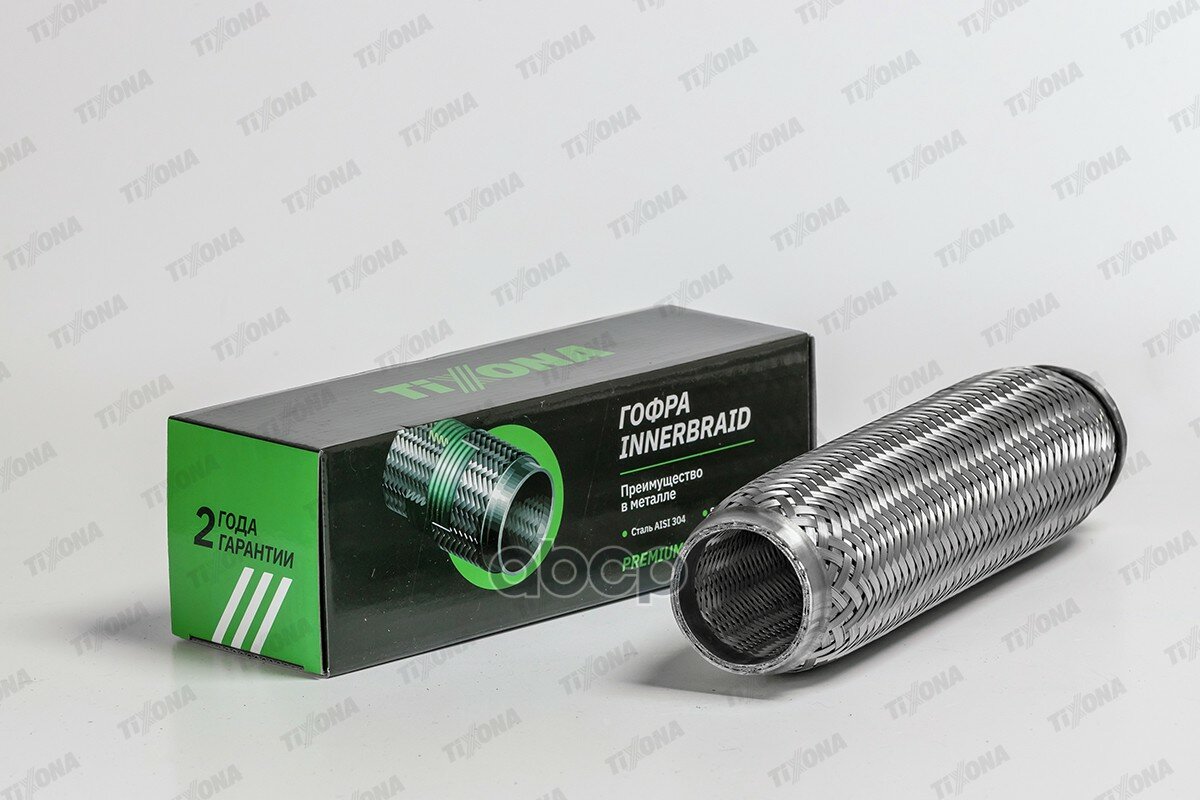 Труба гофрированная (сталь 304 трехслойная) 50/280 50280 Tixona арт. 50280