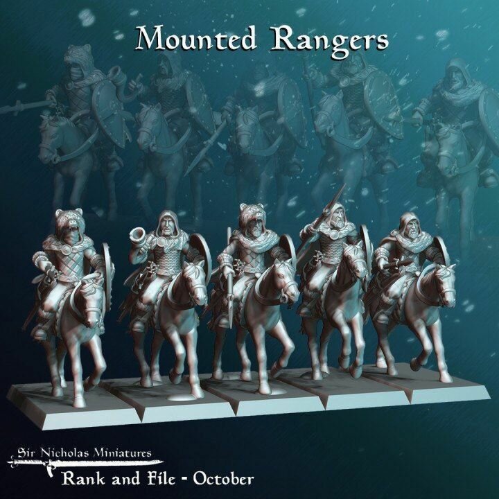 Модель Warhammer Kislev Mount Rangers
