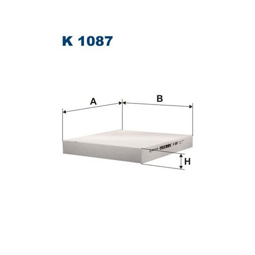 Фильтр салонный для автомобиля Honda, FILTRON K1087 (1 шт.)