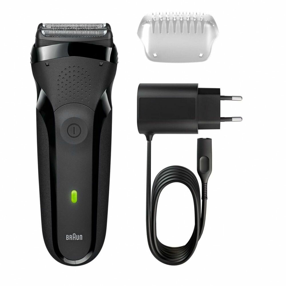Электрическая бритва Braun S3 300s Black сухое бритье
