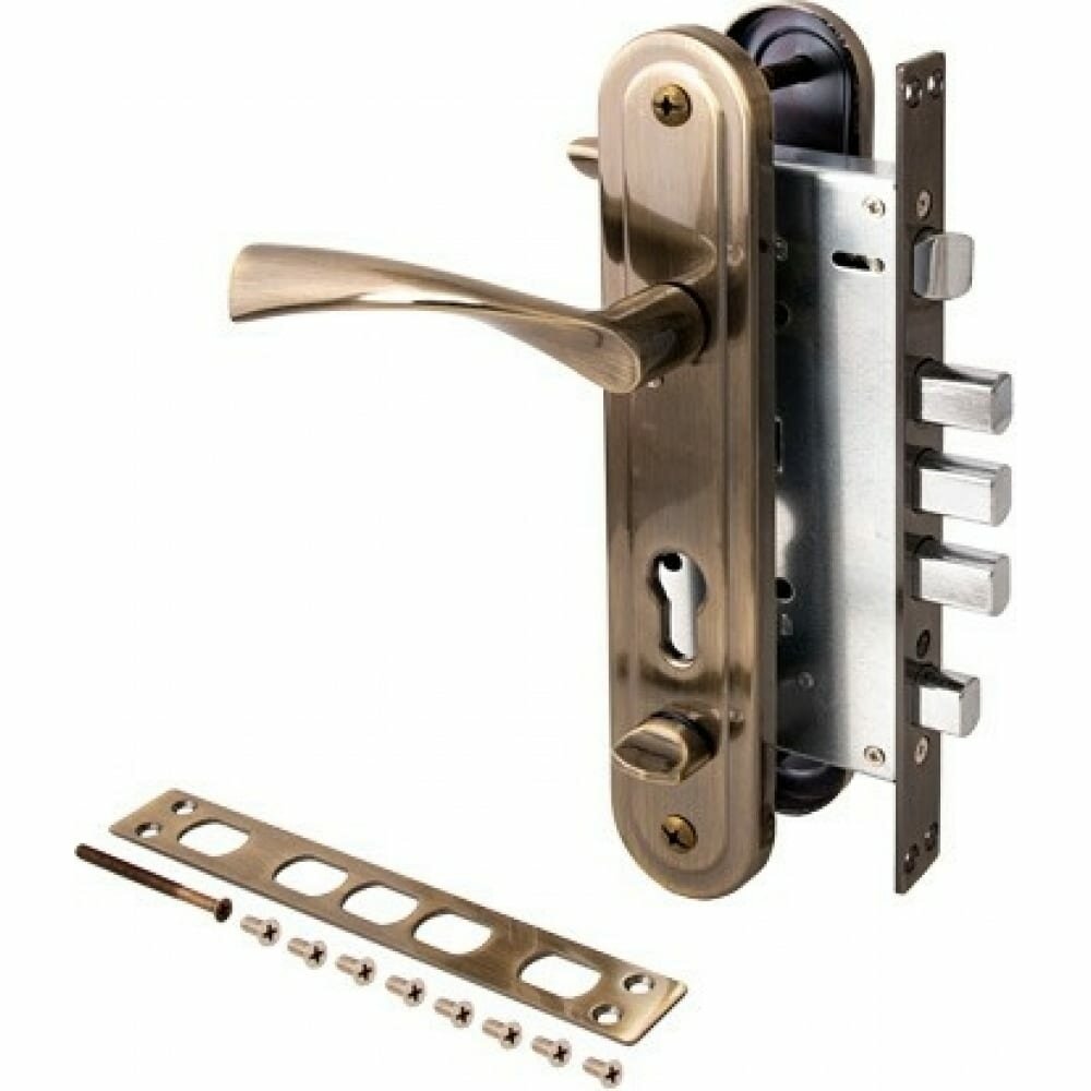 Врезной замок AVERS T-0523-C-AB-R