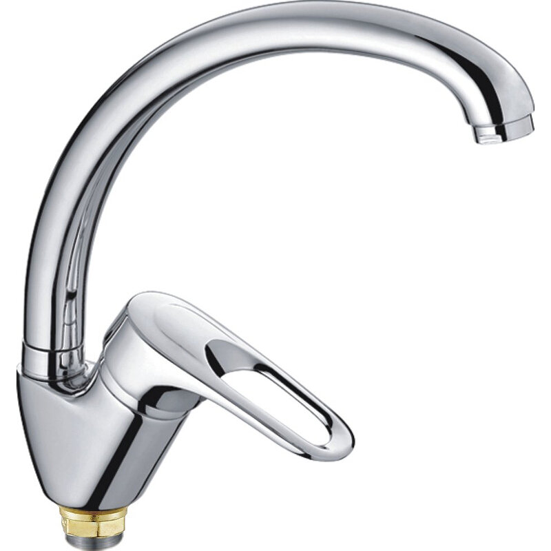 Смеситель для кухни Cron CN4104-2 Хром, качество и стильный дизайн