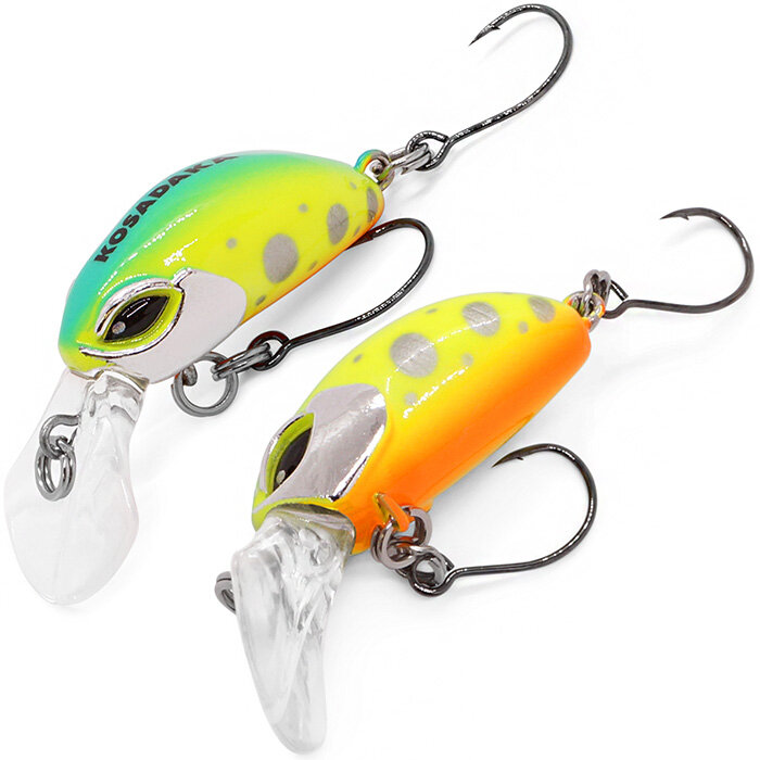 Воблер Kosadaka Kuga Nano XL 23F, плав, 23мм, 1.9г, 0.5-1.0м, цв. SNT