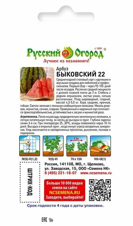 Арбуз Быковский 22 — фото 1