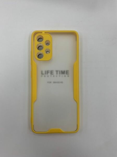 Накладка силикон Life Time для Samsung Galaxy A32 (SM-A325) Желтый