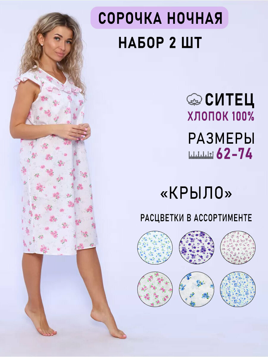 Сорочка для кормящих мам