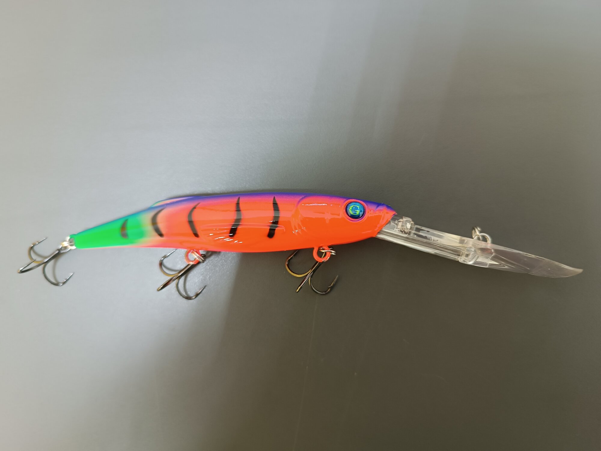 Воблер German GG TRON 120, цвет С234, 120 мм, 27 гр, плавающий, 5-8 м