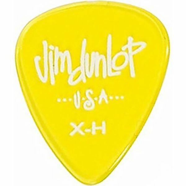 Набор медиаторов 72шт. Dunlop 486RXH Gels X-H Yellow 72Pack