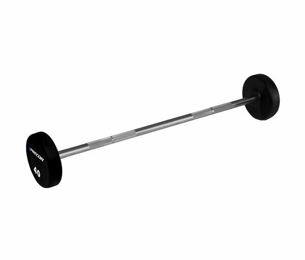 Precor Набор фиксированных штанг PRECOR AU Urethane Fixed Barbells (в уретане), 10-55 кг, 10 штук, шаг 5 кг.