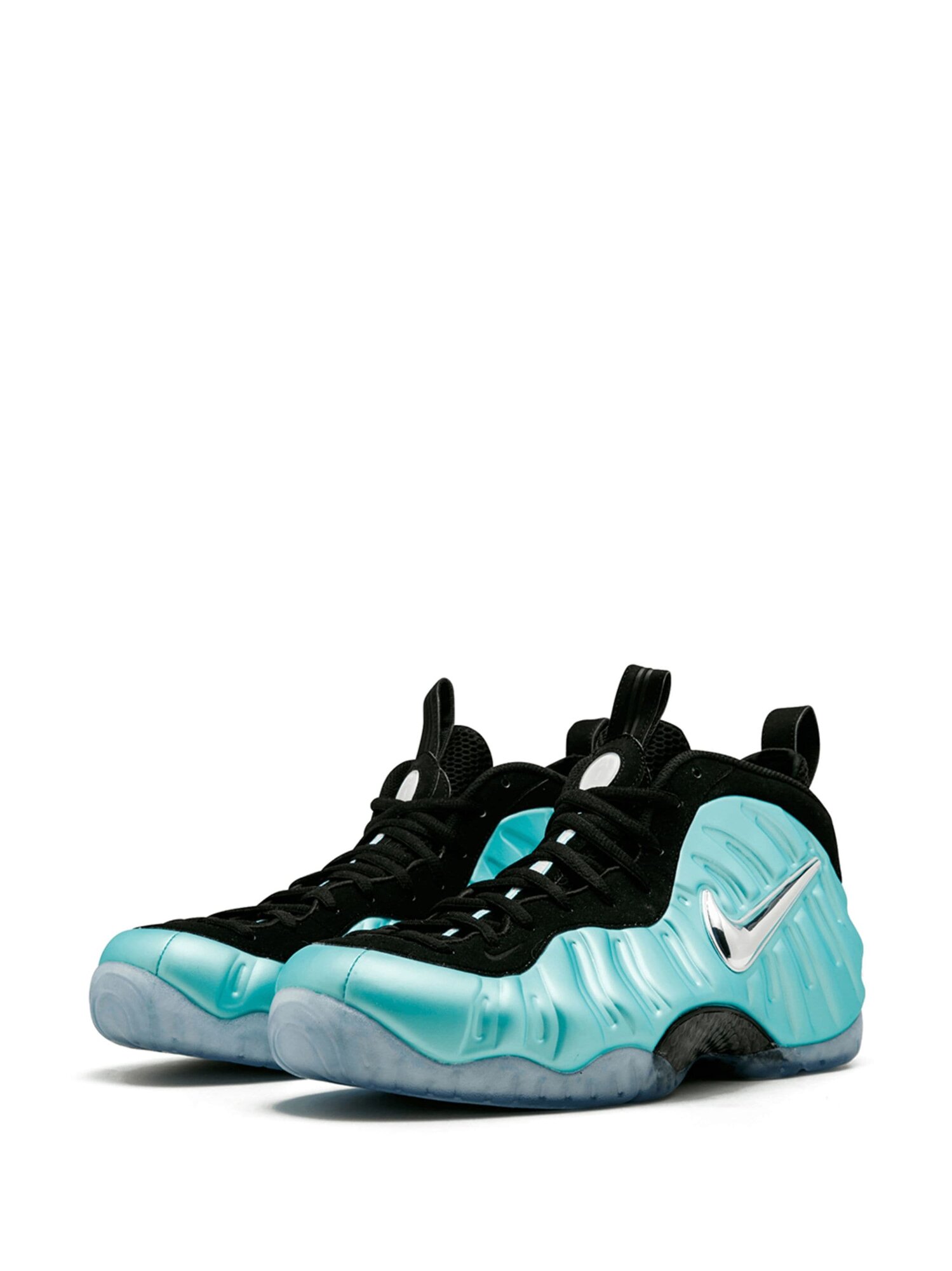 Кроссовки NIKE Air Foamposite Pro, размер 12 US, синий — фото 1