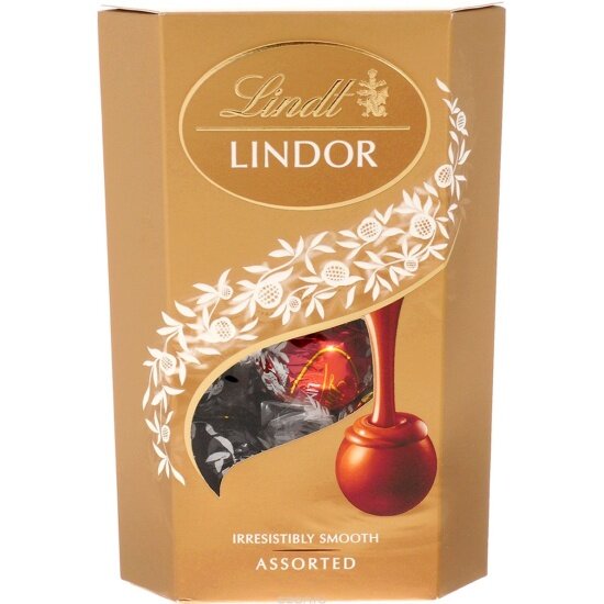 Конфеты шоколадные Lindt LINDOR Линдор ассорти 200г