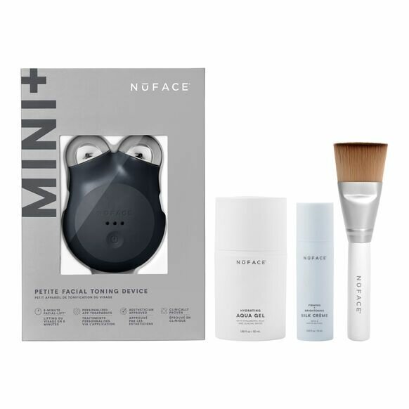 NuFACE Массажер для лица Mini+ Starter Kit, черный