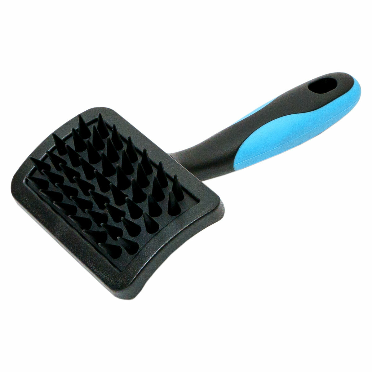 Щетка DeLIGHT резиновая малая массажная длинный зуб арт. 36836S