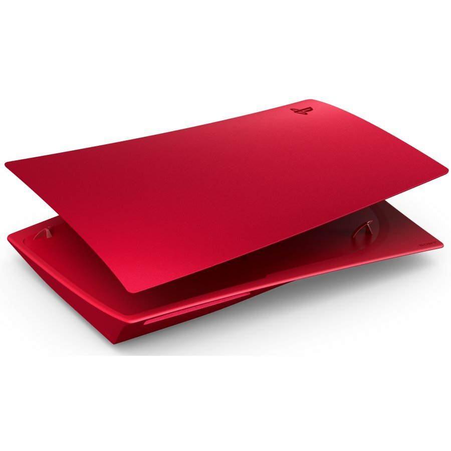 Съемные боковые панели для игровой приставки Sony PlayStation 5 с дисководом (CFI-1000) Вулканический Красный (Volcanic Red) Оригинал (PS5)