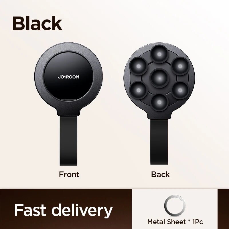 Joyroom магнитное крепление для телефона Black