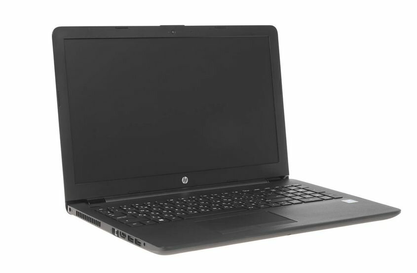 15,6" Ноутбук HP 15-RA102UR (7GT47EA) черный - 1920x1080, SVA, Intel Pentium Gold 4417U, ядра: 2 x 2,3 ГГц, 4 ГБ, HDD 512 ГБ, Intel UHD Graphics 610, Windows 10 Pro