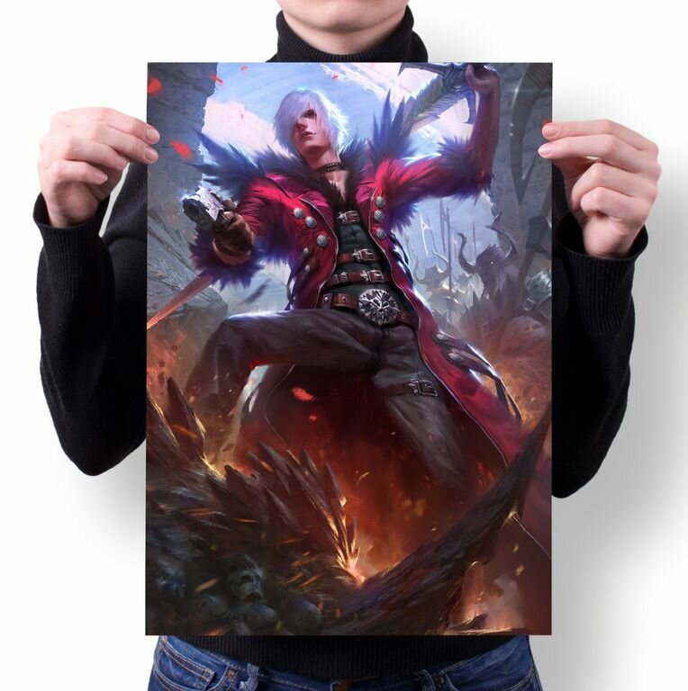Плакат Dmc, Devil May Cry, Девил Май Край №6, А3
