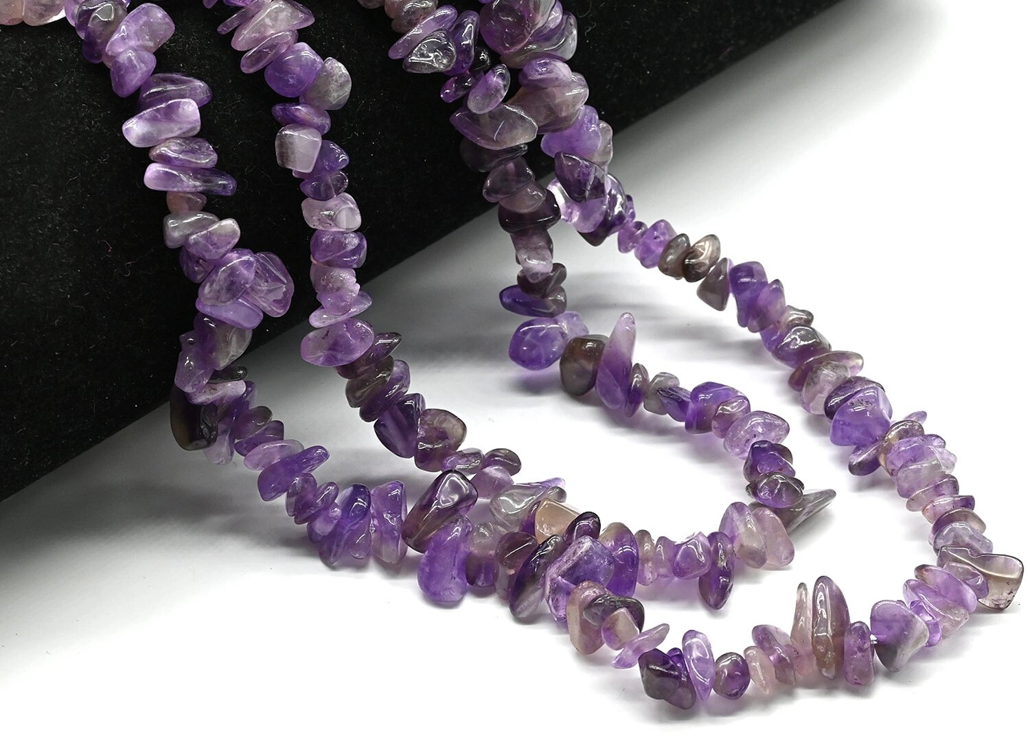 Бусы, аметист