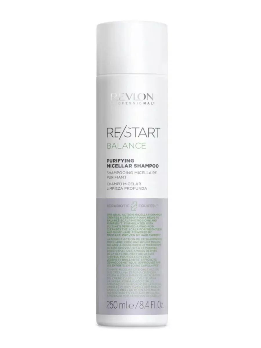 Revlon RESTART Шампунь для жирной кожи головы 250мл