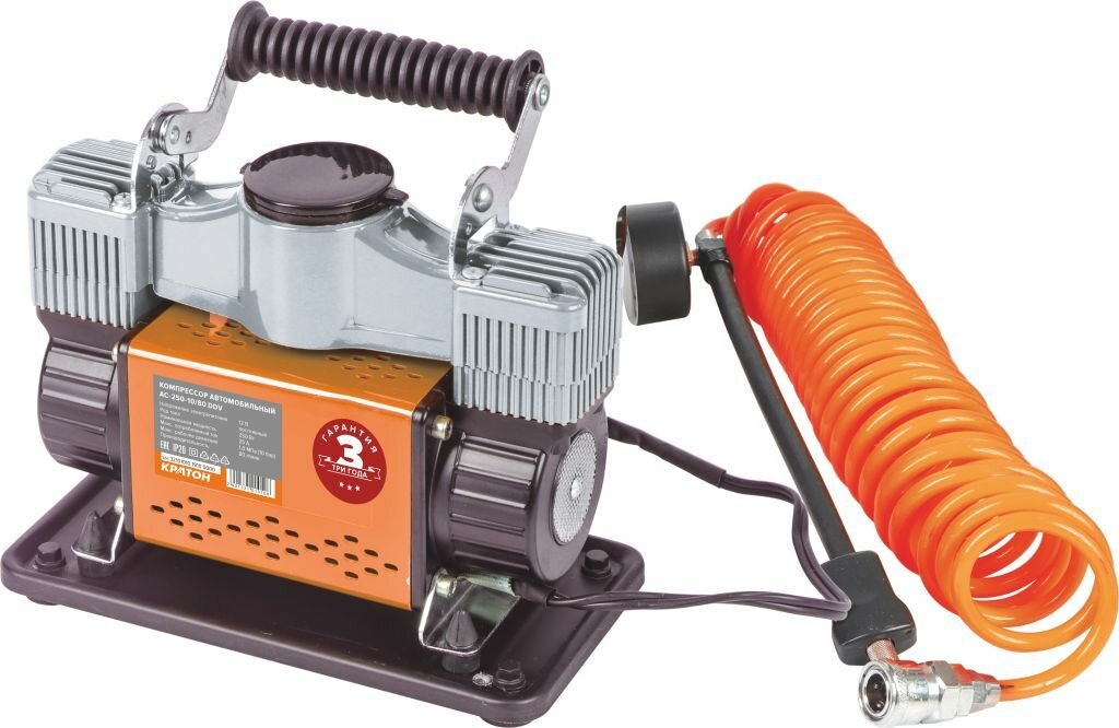 Автомобильный компрессор кратон AC25010/80DDV