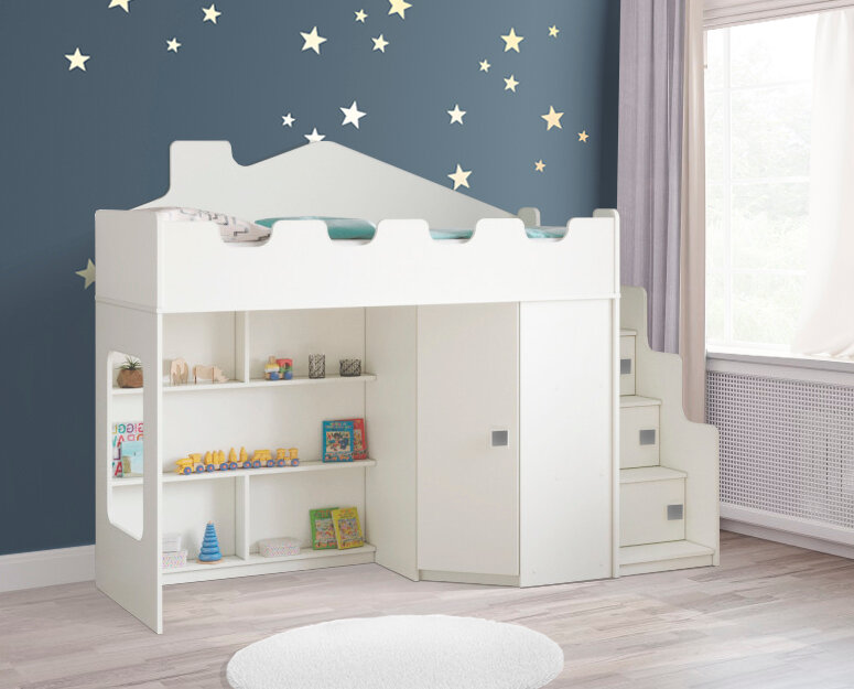 Кровать-чердак КарИВи Л-Д43.2.1