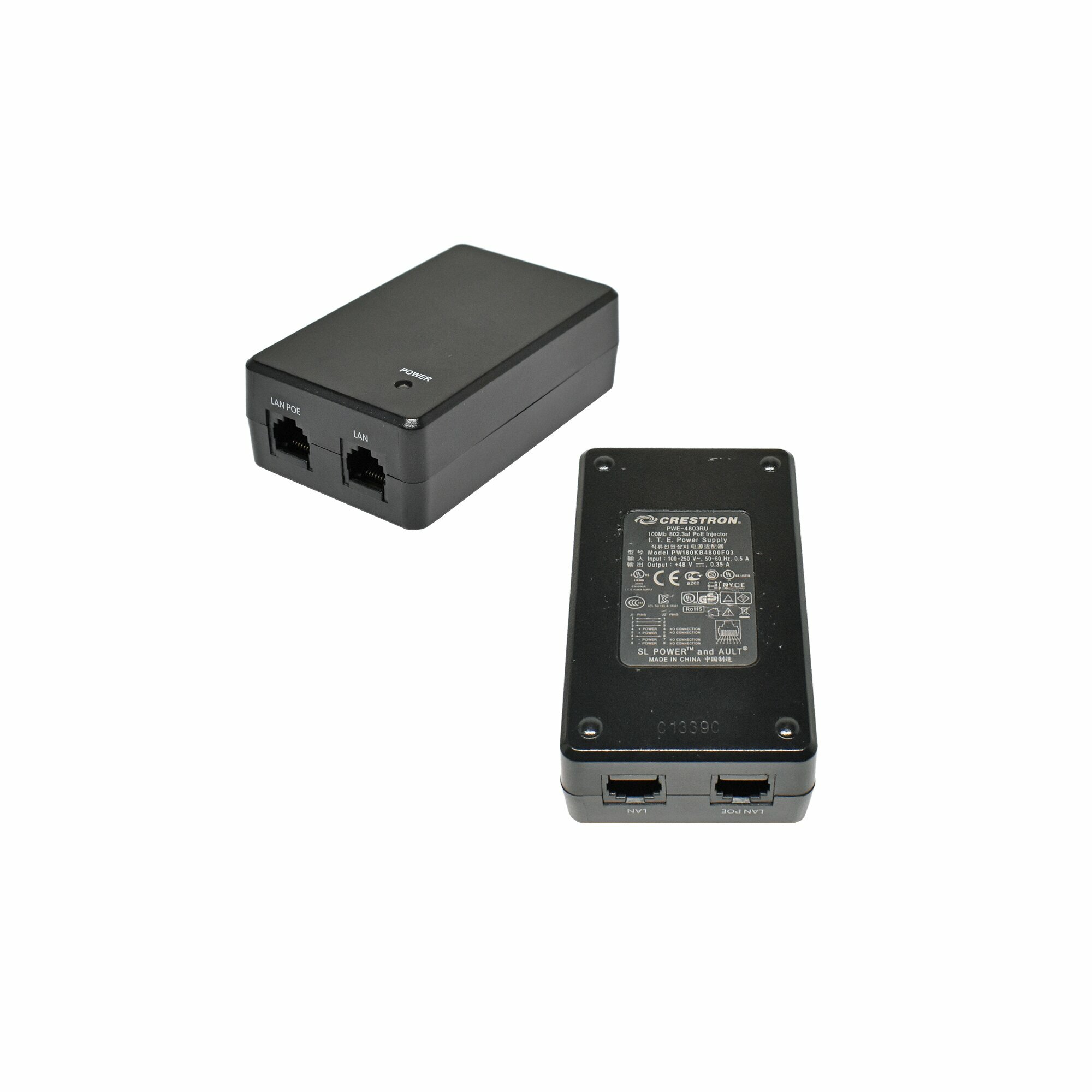 PoE-инжектор Crestron PWE-4803RU PoE 10/100 Мбит/с до 100м