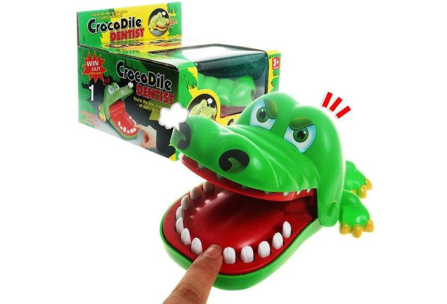 Настольная игра крокодил дантист CROCODILE DANTIST 16*15*9 см