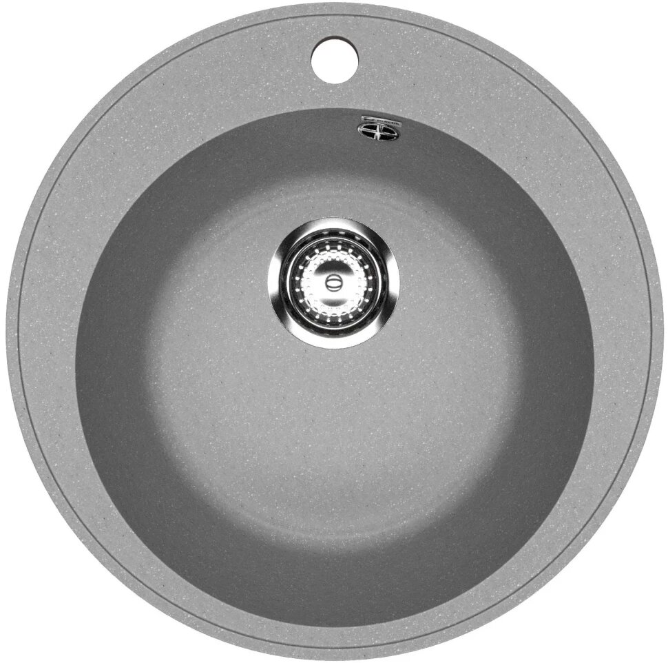 Кухонная мойка Practik PR-M-475-003 47,5x47,5 см, светло-серый