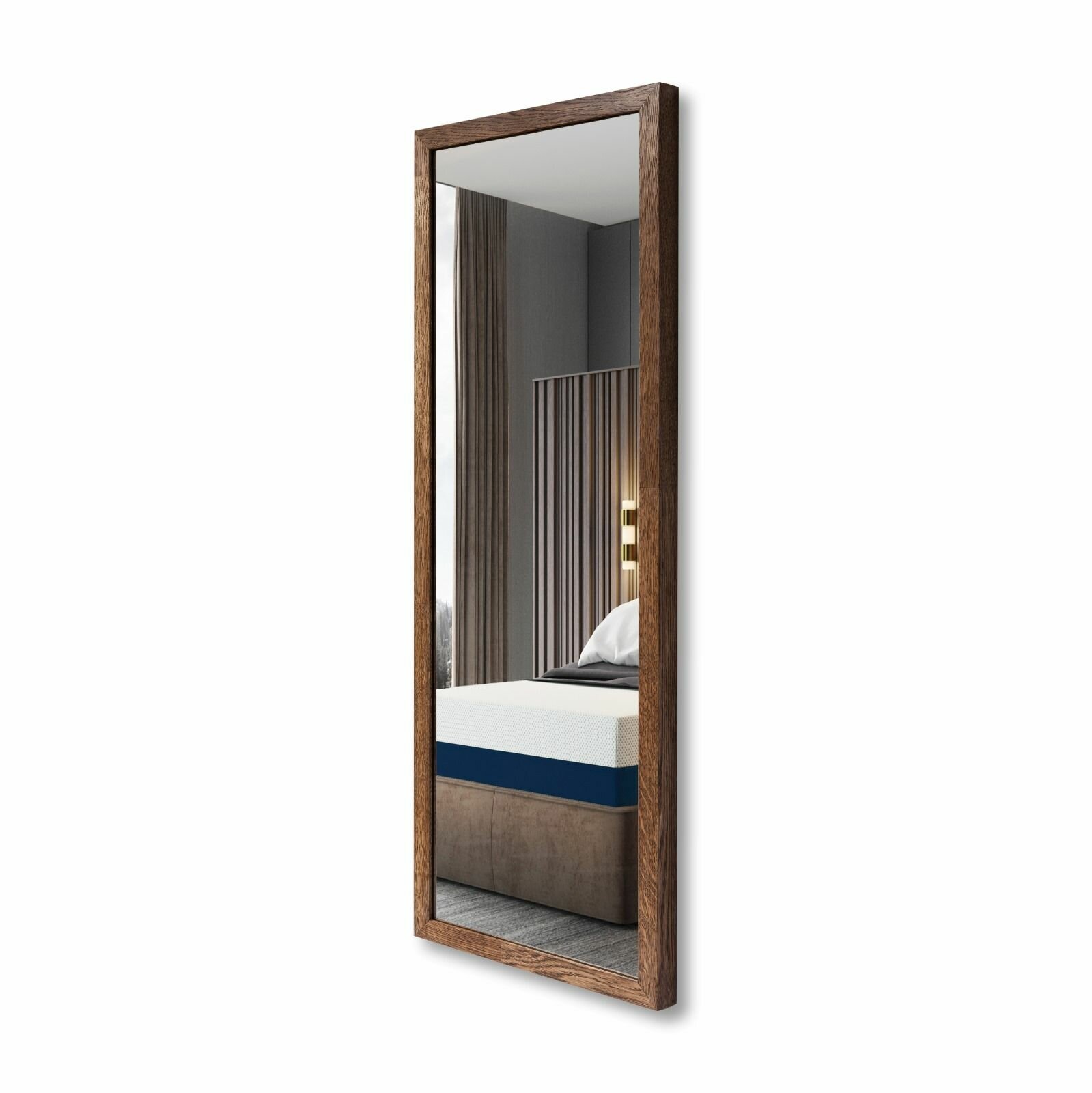 Зеркало интерьерное Финист, серия Vesta, 110 х 40 см, настенное, деревянная рама