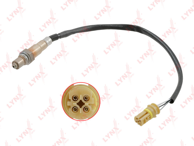 Датчик кислорода LYNXauto DM-2207. Для: BMW БМВ 1 E81/E87/E82/E88 116i-120i 07-13 / 3 E90/E91/E92/E93 316i-320i 05-13 / 5 E60/E61 525i-530i 05-10 / 73