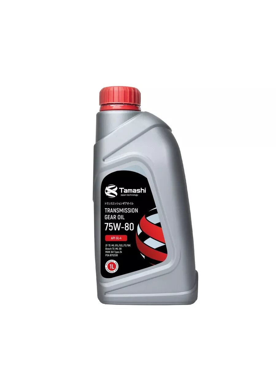 Масло трансмиссионное 75W-80, API GL-4 1л. 75W80T141