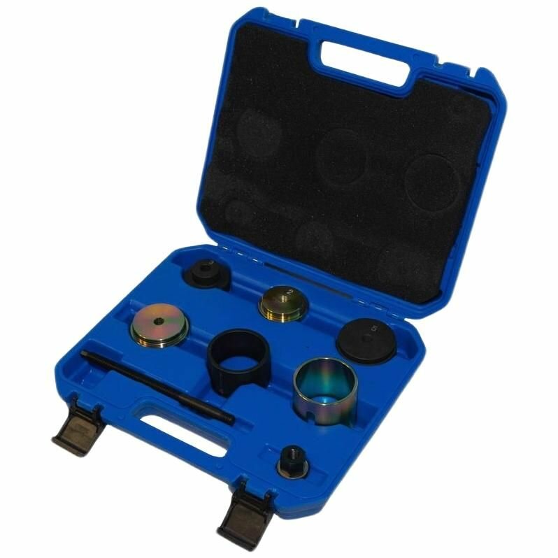 Набор Vertul VR50954, для замены сайлентблоков, для BMW, передний, задний, 8 предметов, синий