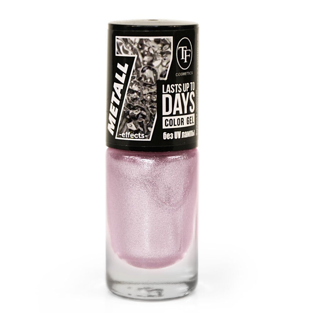 Гель-лак для ногтей TF Cosmetics "Color Gel METALL" тон 338 "Золотой кварцит", 8 мл