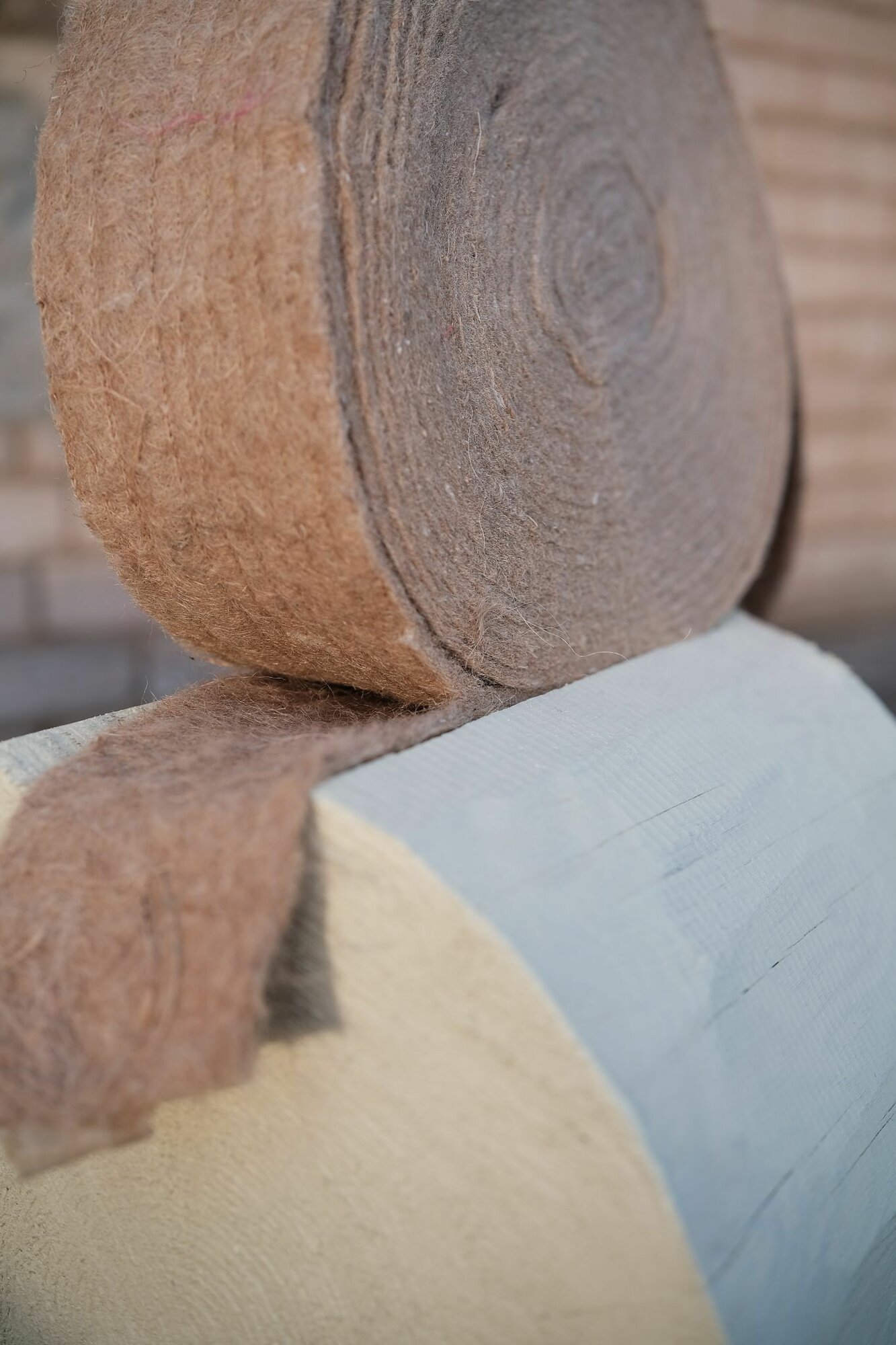 Утеплитель джутовый межвенцовый 6-8мм