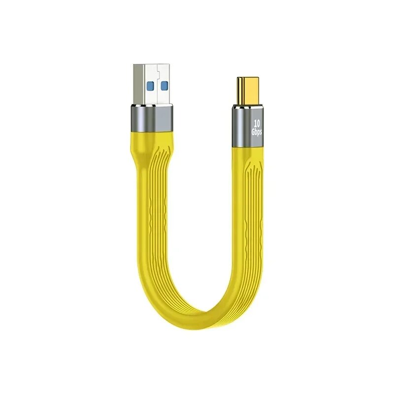 Желтый USB-C кабель USB 4.0 40 Гбит/с